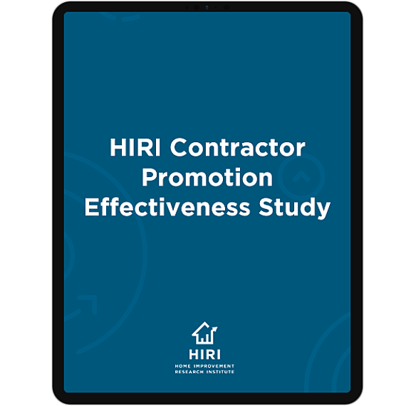 Contractor Promotion Effectiveness | HIRI