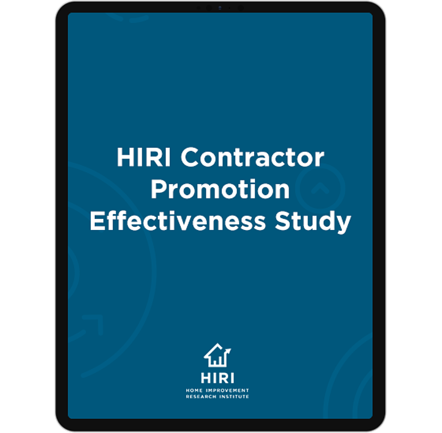 Contractor Promotion Effectiveness | HIRI