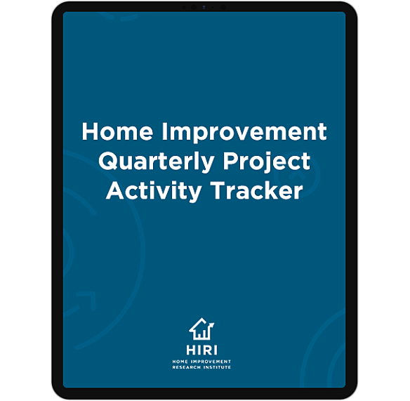 Home Improvement Quarterly Project Activity Tracker | HIRI